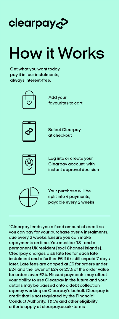 Clearpay FAQ - Fight Shop Direct