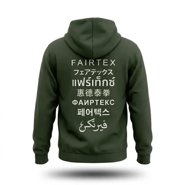 Fairtex FHS31 Pullover Hoodie - Olive - Fight Shop Direct